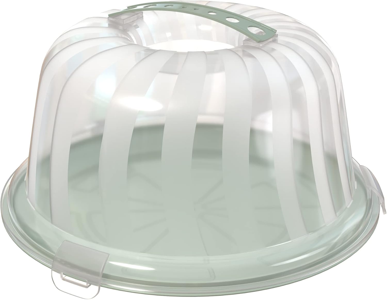 Amazon.com: Top Shelf Elements Cake Carrier With Handle for 2 Layer 9 ...