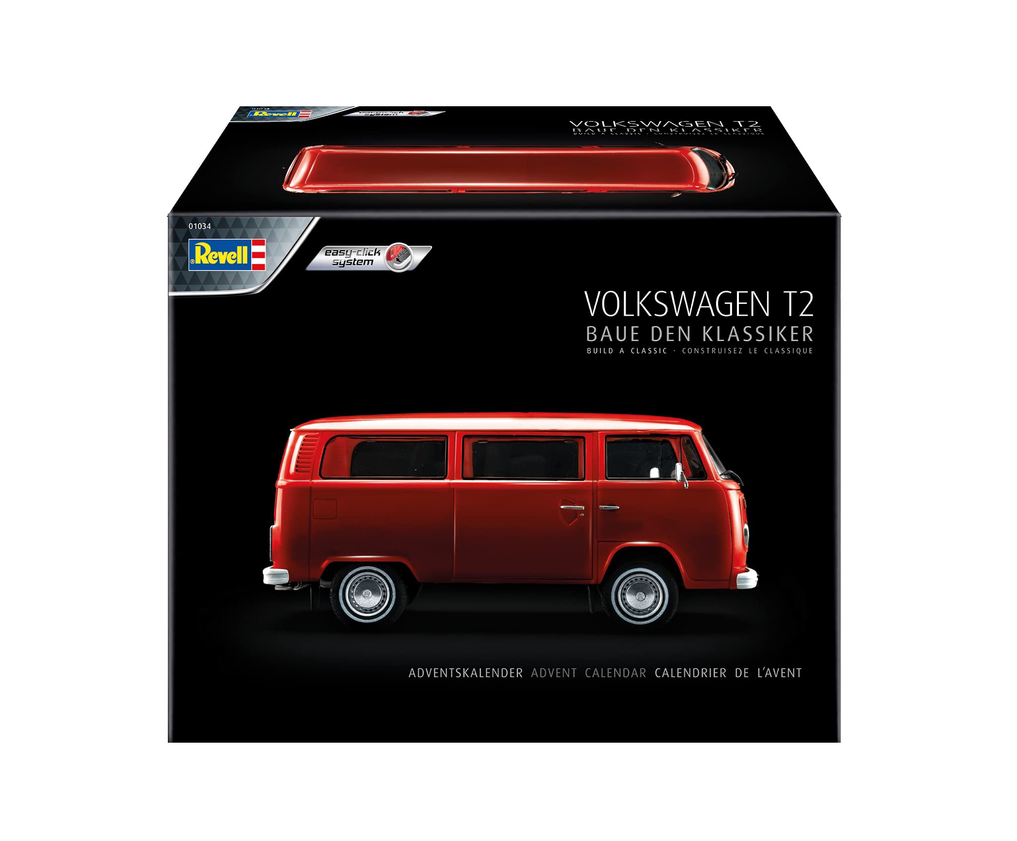 Revell 01034 Display Advent Calendar Vw T2 Bus 2021 For Sale Revell ...