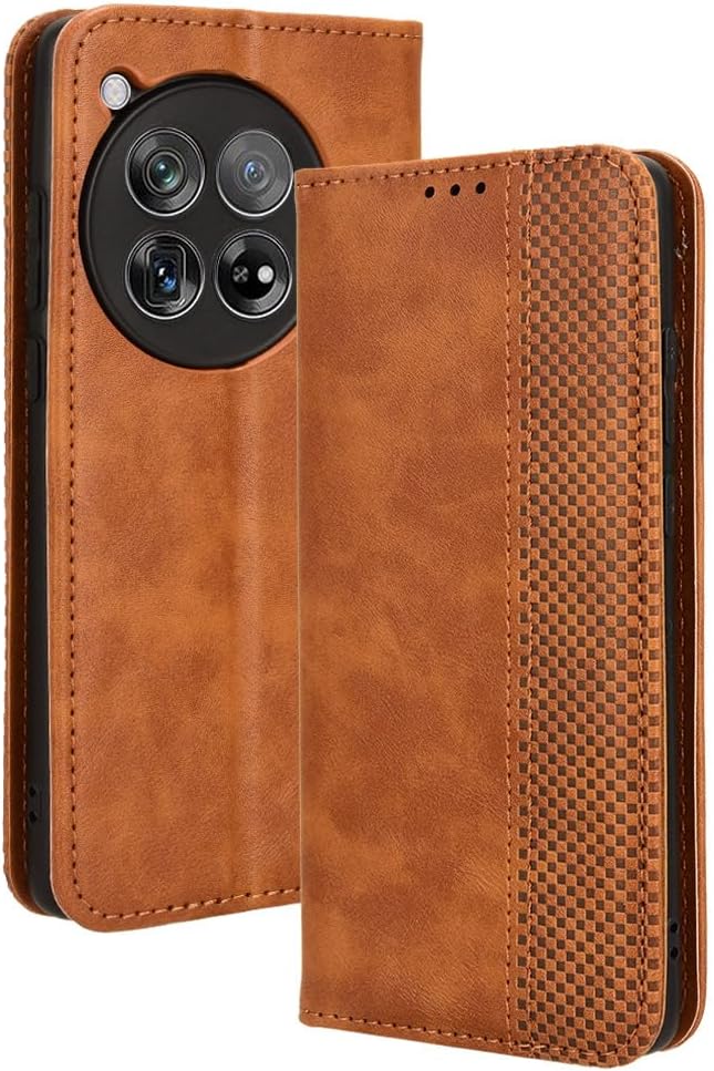 Amazon.com: Ranyi for OnePlus 12 Case, Magnetic Wallet Case with Credit ...