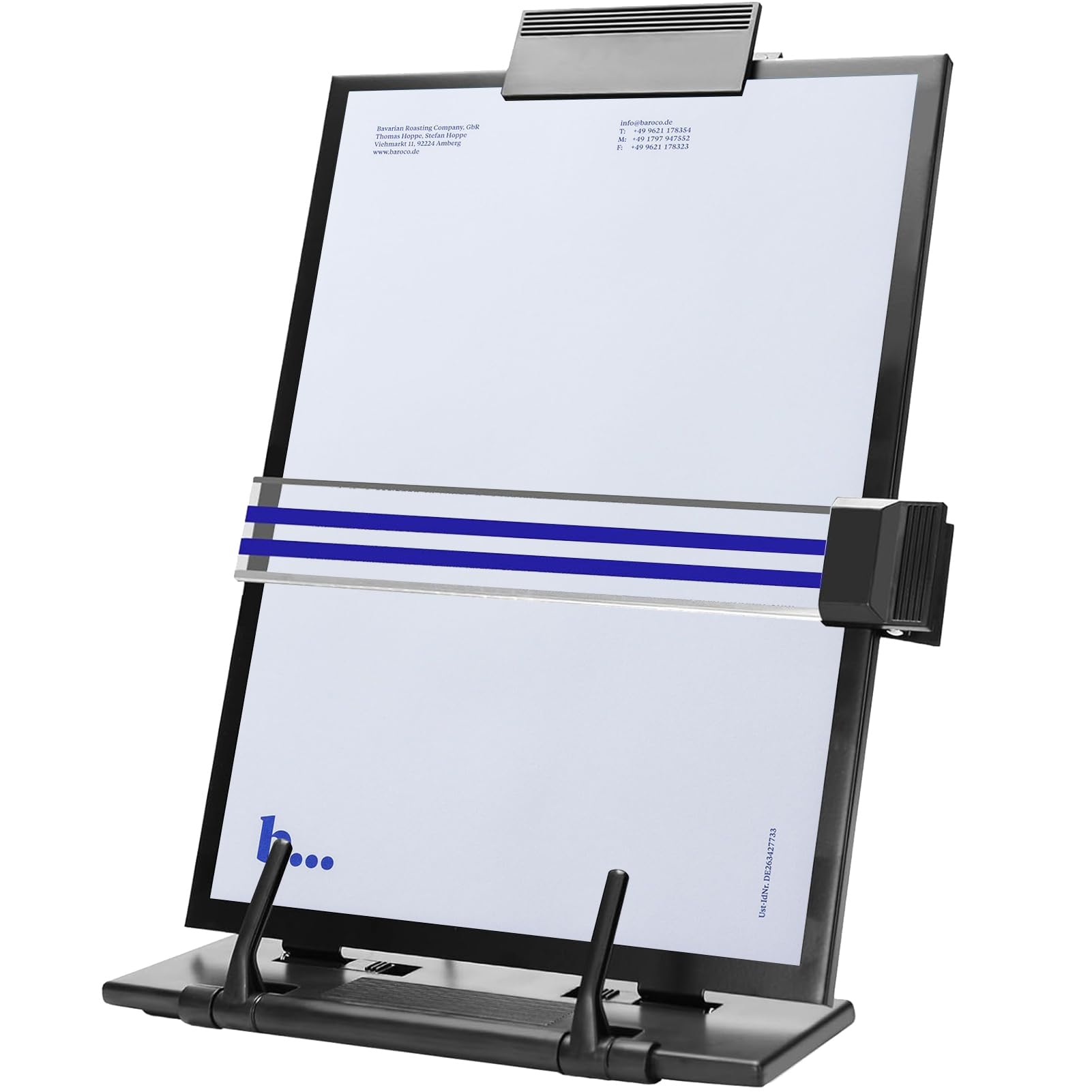 Desktop Paper Holder For Typing Generic Desktop Document Holder For