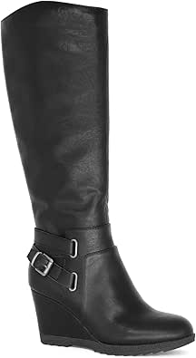 Amazon.com | AMERICAN RAG Shoes Black Juniors 9.5 M | Boots