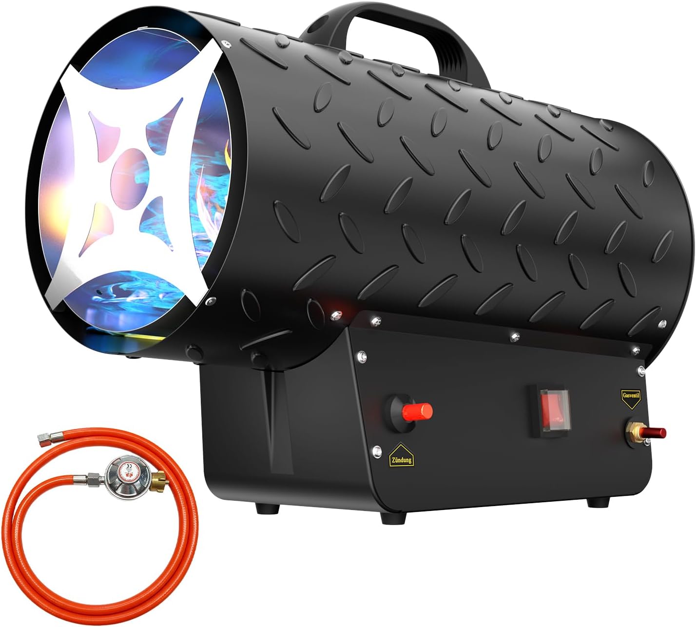 30kW Propane Space Heater,102400 Btu/hr Industrial Gas Fan Heater ...
