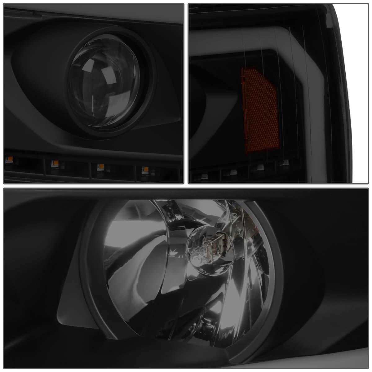 Snapklik.com : DNA MOTORING HL-HPL-CSIL07-G3-BK-SM-AM LED DRL ...