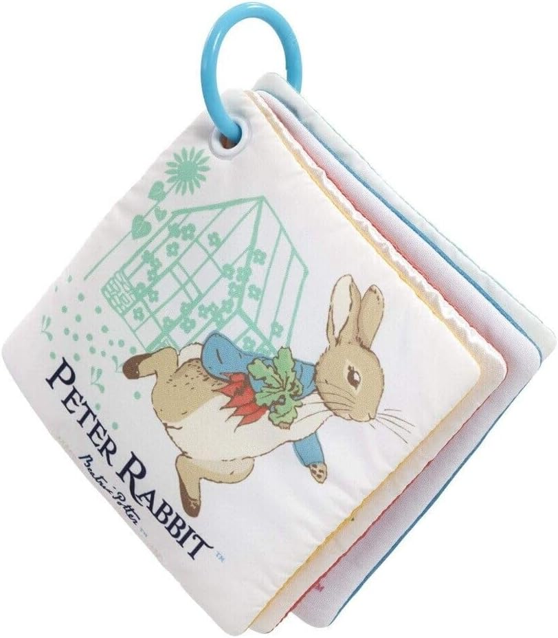 Rainbow Designs Peter Rabbit Baby Cloth Book Touch and Feel Play & Go ...