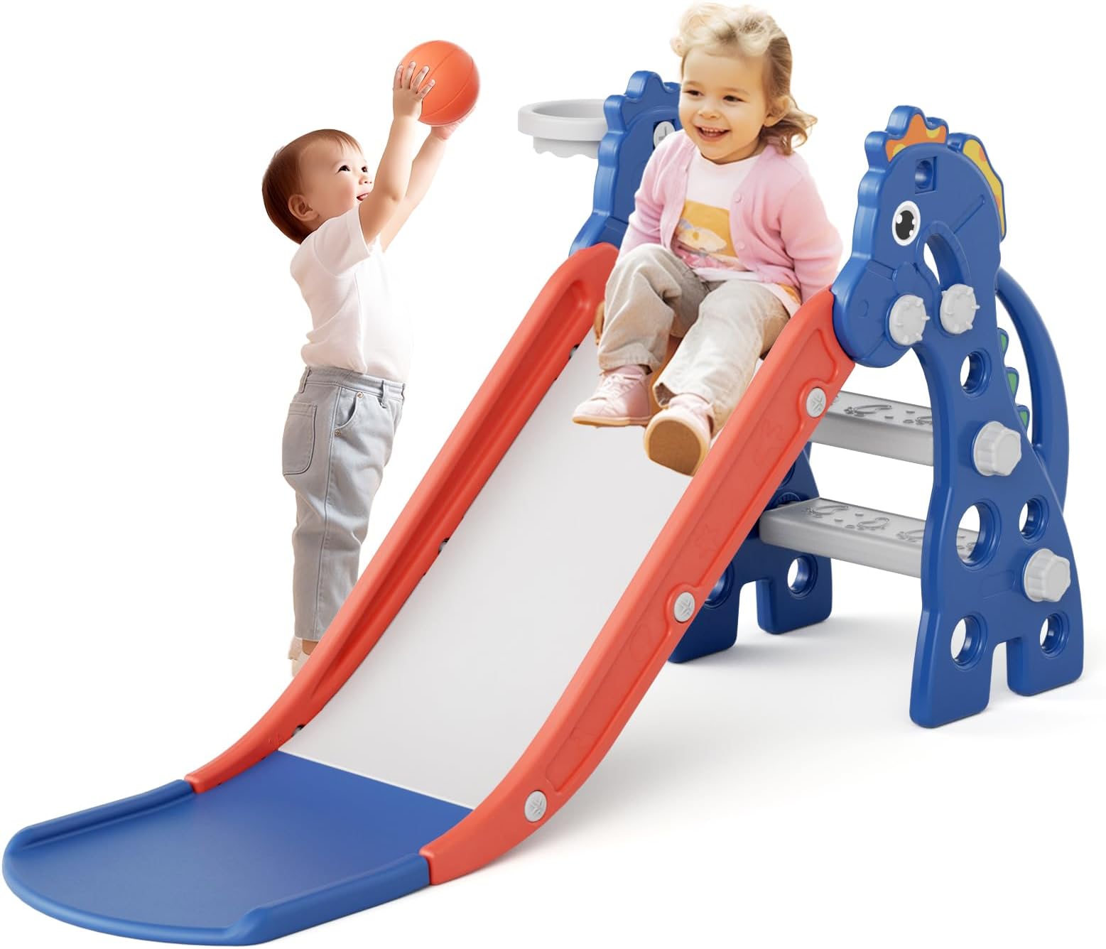 Amazon.com: Starplay 22984 Red/Blue Children's Slide Easy Assembly ...