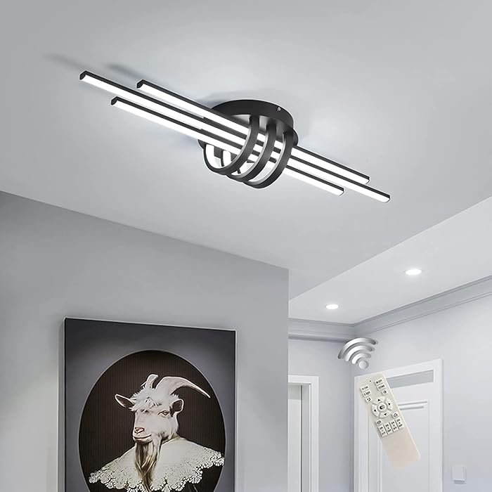 Buy Garwarm Dimmable Ceiling Lighting Fixture, Modern LED Ceiling Light ...