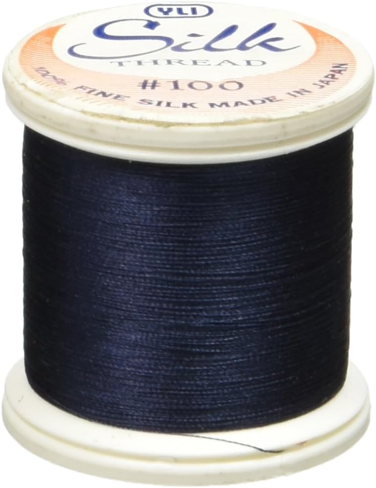 Amazon.com: YLI 100 wt. Silk Thread - 100% Japanese Silk Ultra-fine ...