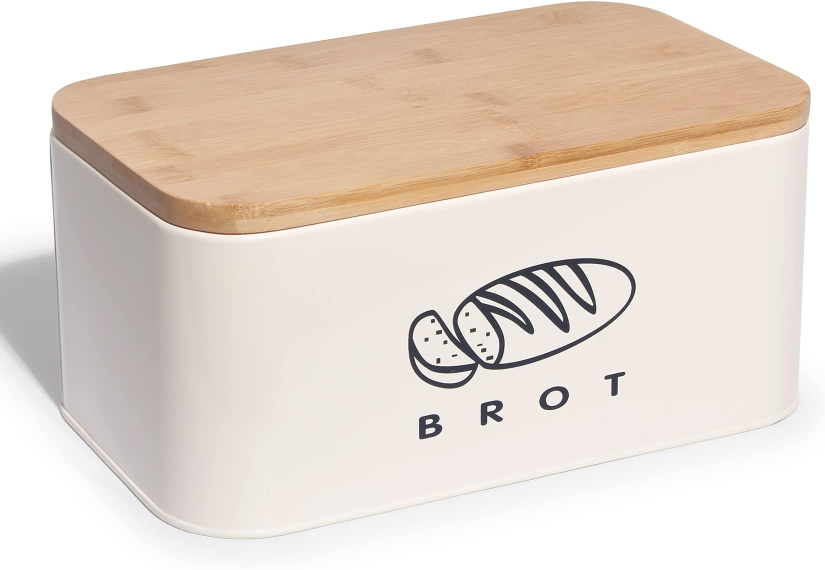 GA Homefavor Boîte à Pain Box à Pain Boîte à Pâtisserie en Métal ...