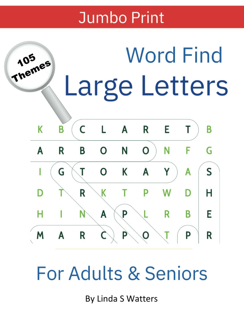 Word Find Large Letters: Jumbo Large Print Word Finder Puzzles for ...