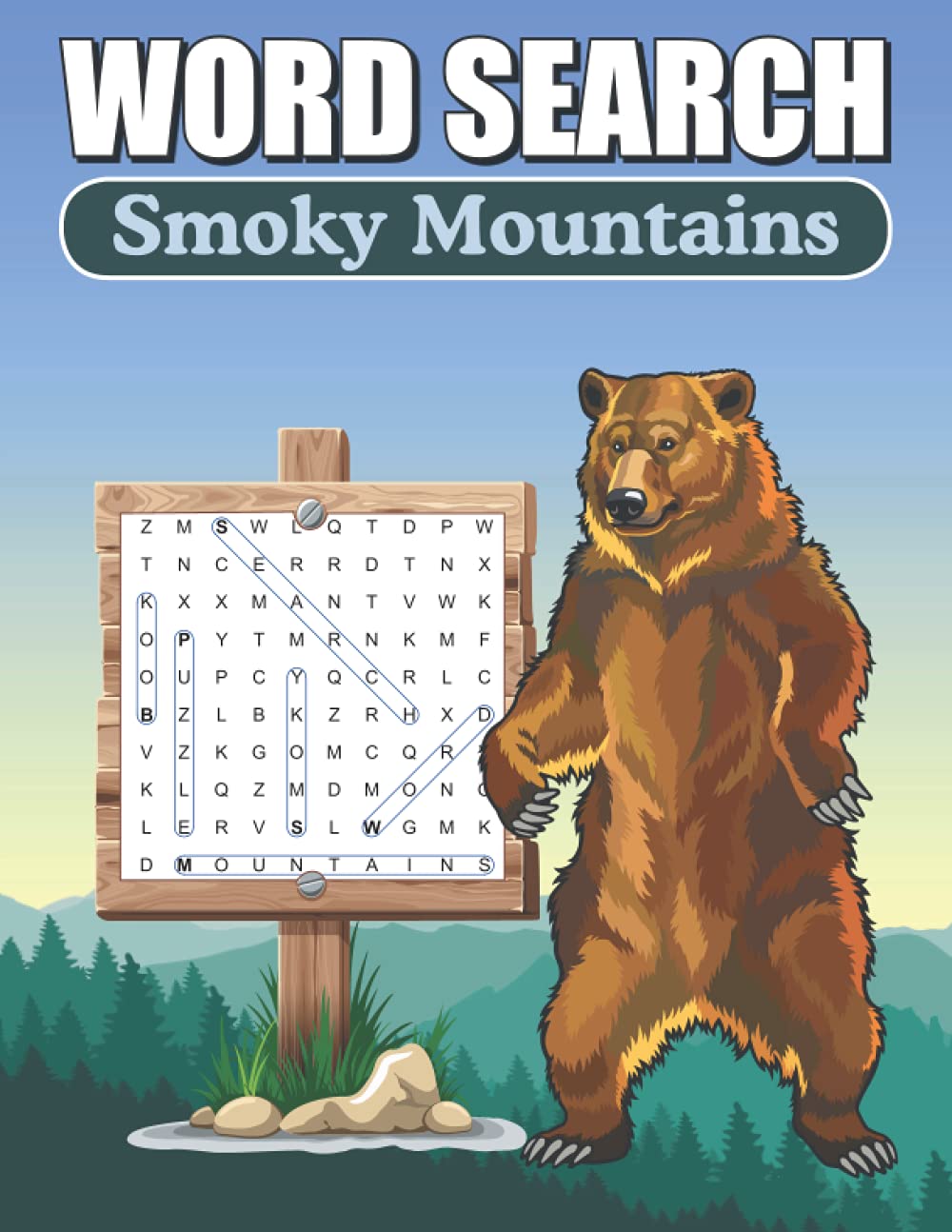 Word Search Smoky Mountains: Large Print Word Find Puzzles: Publishing ...