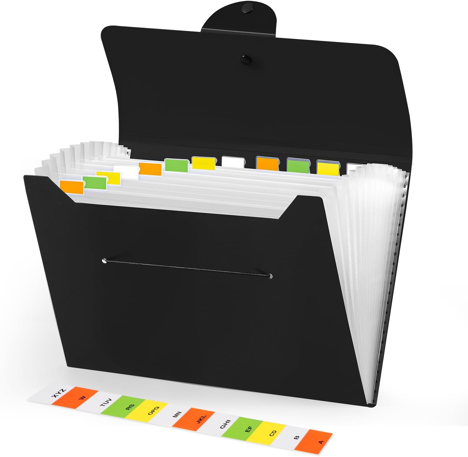 Brencco File Organiser, 13 Pockets Expanding File Folder, Document ...