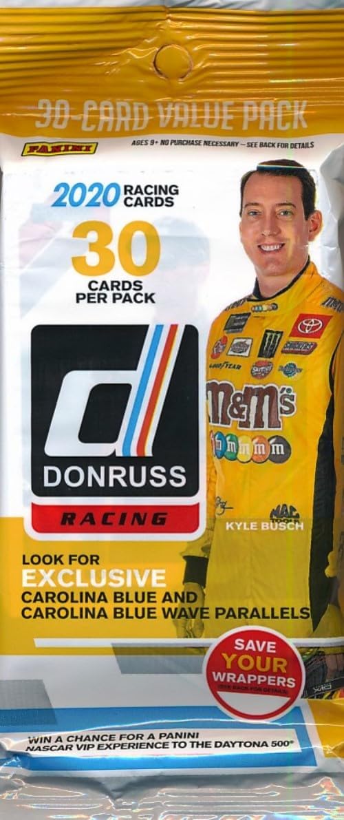 Amazon.com: 2020 Panini Donruss Nascar Racing HUGE Factory Sealed JUMBO ...