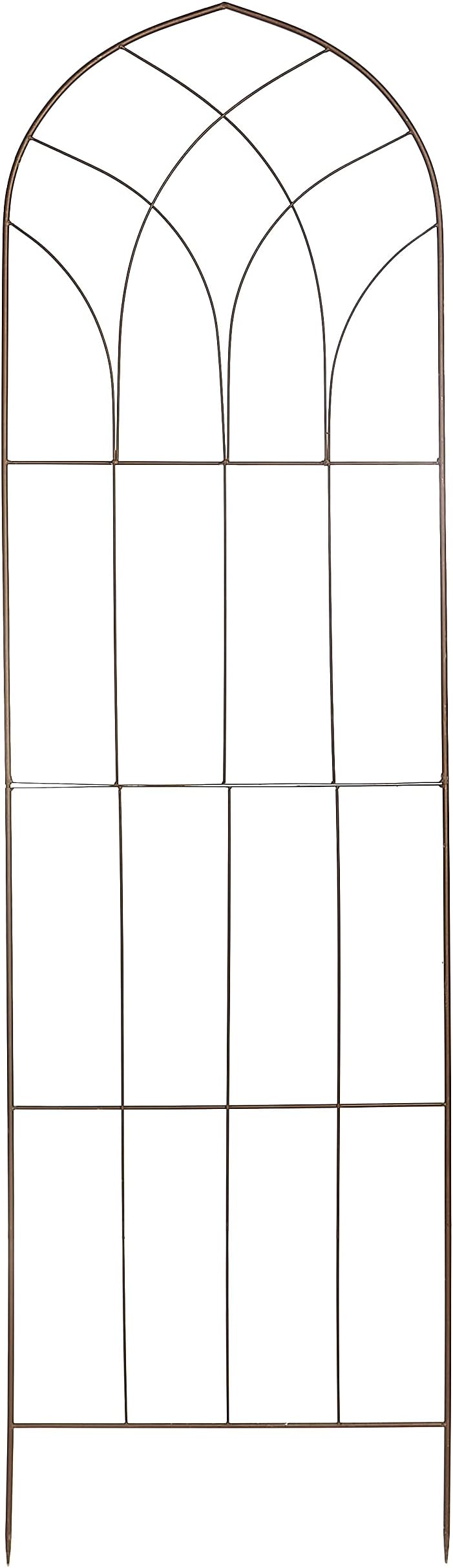 Extra Large Rust Effect Garden Trellis Plant Privacy Flower Clematis ...