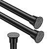 Amazon.com: Black Curtain Rods for Windows 28 to 48 Inch(2.3-4ft), 2 ...