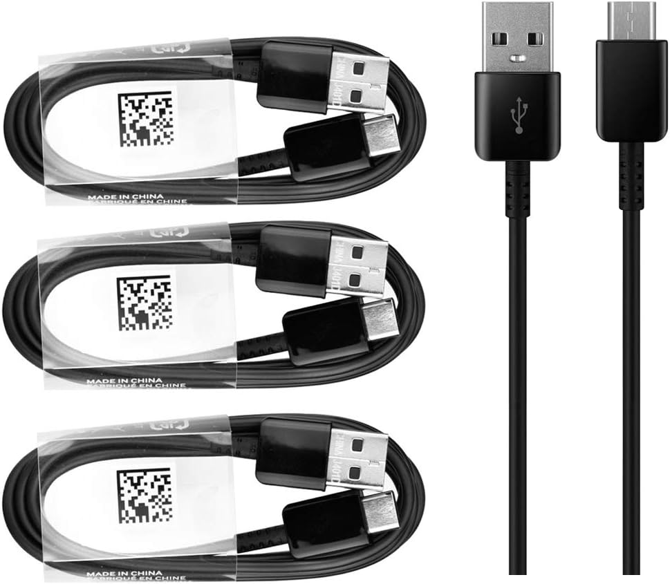 3 x XXL 150 cm Original Charging Data Cable for Samsung Galaxy S9/ S9 ...