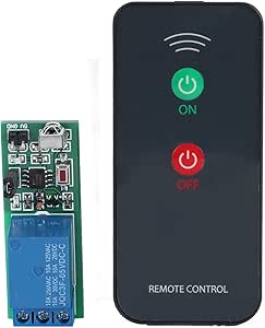 5V IR Infrared Remote Control Relay Module LED Display Light for Home ...