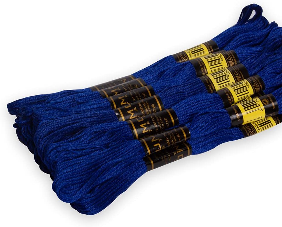 Amazon.com: DMC 115 5-930 Pearl Cotton Thread, Dark Antique Blue, Size 5