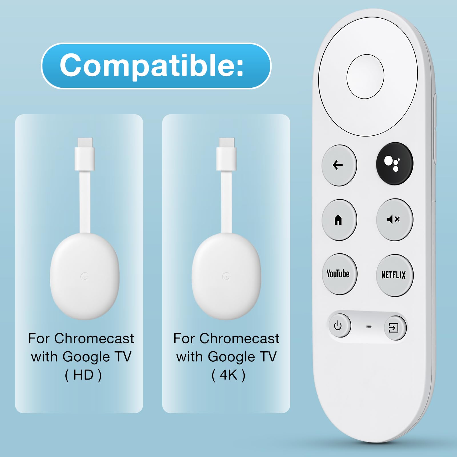 Snapklik.com : Replacement For Chromecast-with-Google-TV-Remote
