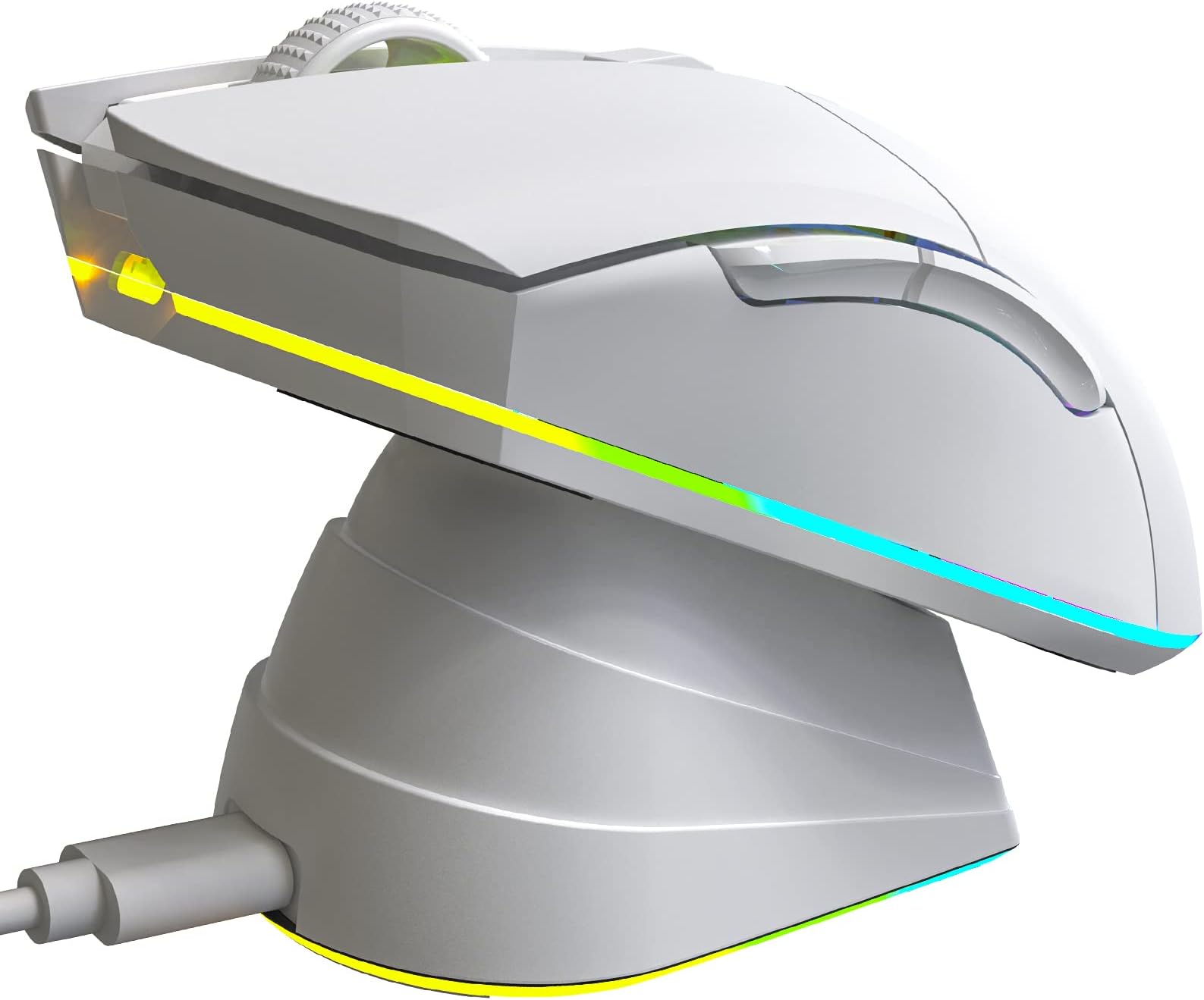 ATTACK SHARK X6 49g Superlight Maus mit magnetischer Ladestation ...