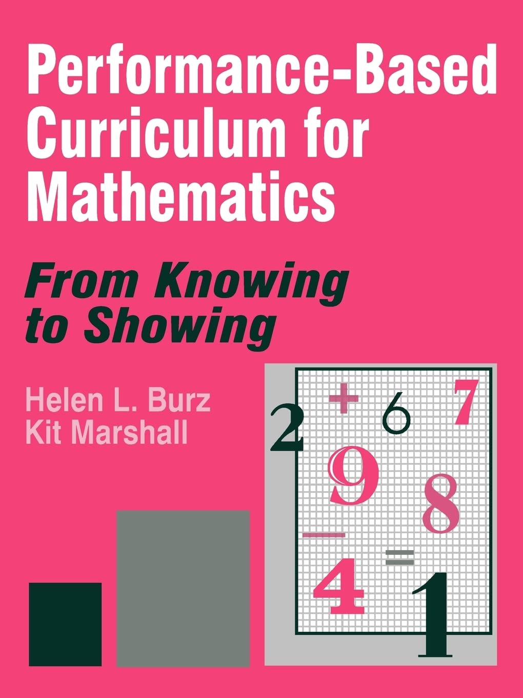 Performance-Based Curriculum for Mathematics: From Knowing to Showing ...
