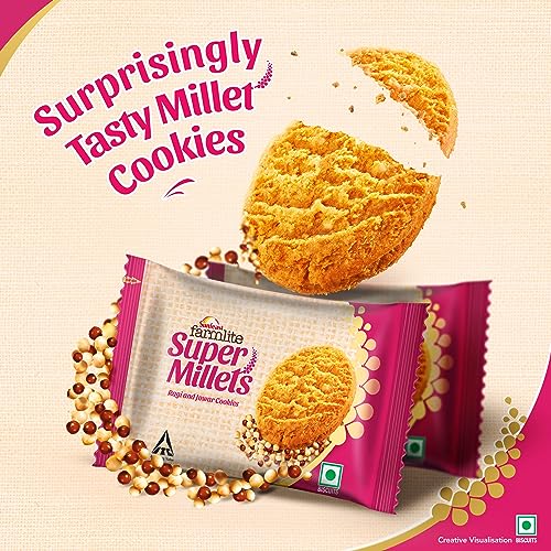Sunfeast Farmlite Super Millets Ragi & Jowar Cookies, 75g - Price History