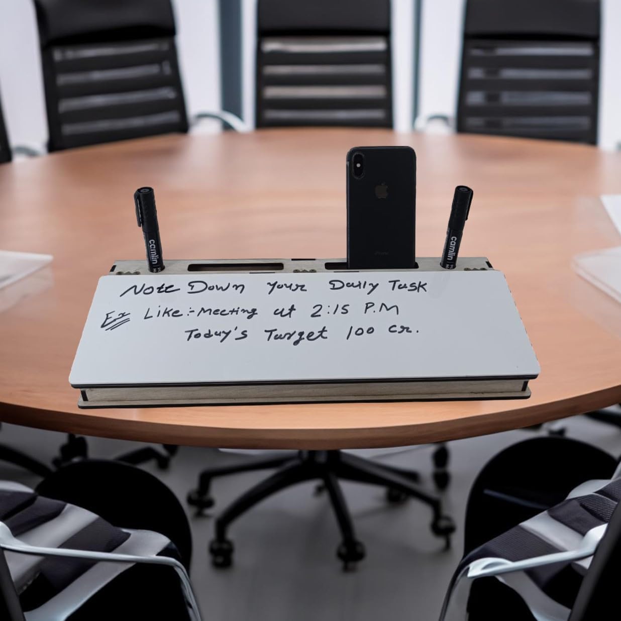 DeskBoard Buddy Desktop Whiteboard - Desk Dry Erase Easel Board Pad for ...