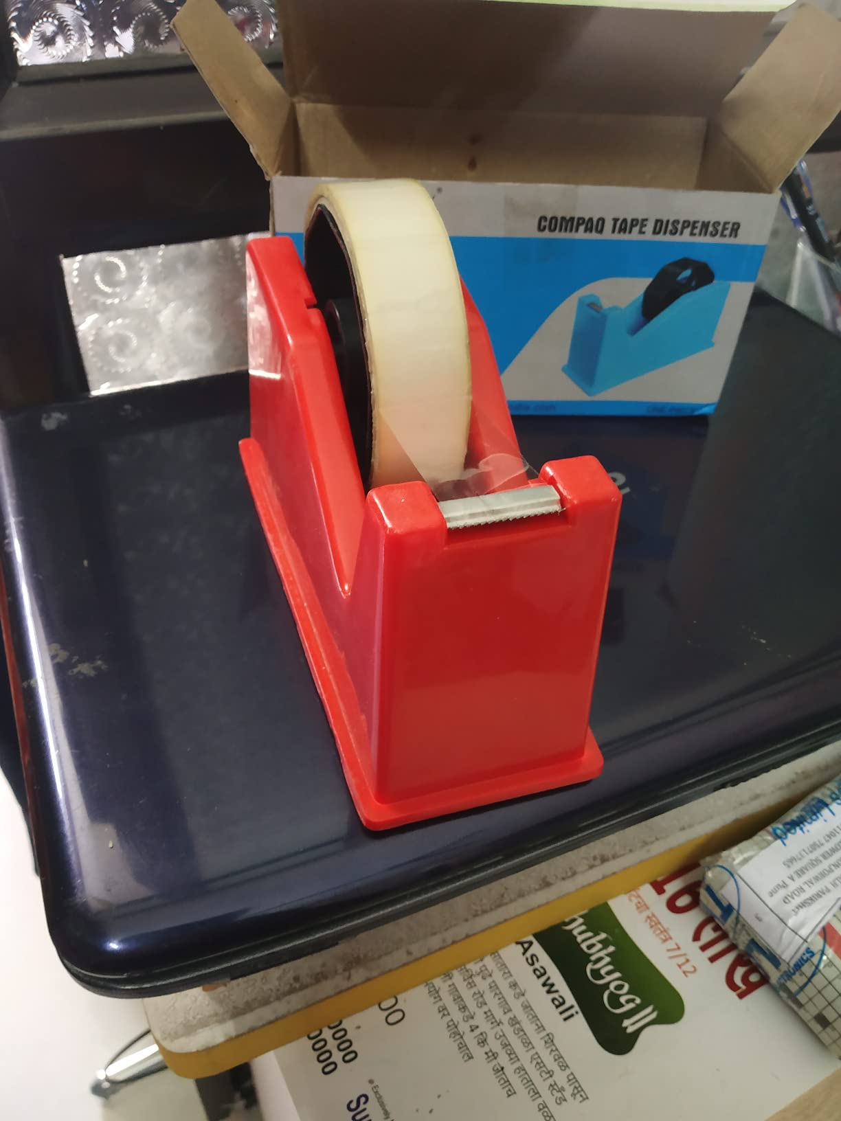Naivete 1 Inch Tape Dispenser : Amazon.in: Office Products
