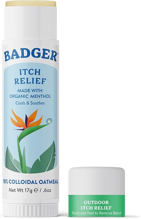 Amazon.com: Badger Bug Bite Itch Relief Stick, Natural & Organic Anti ...
