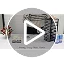 Rempry Mini Plastic Drawers Organizer, 7.1"x5.1"x13.2" Small Storage ...