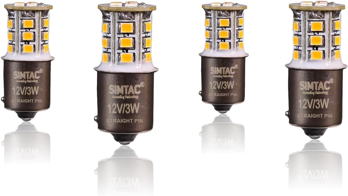 SIMTAC 3 Year Warranty 360° Reflecting Tail Light Led Bulb For Bike ...