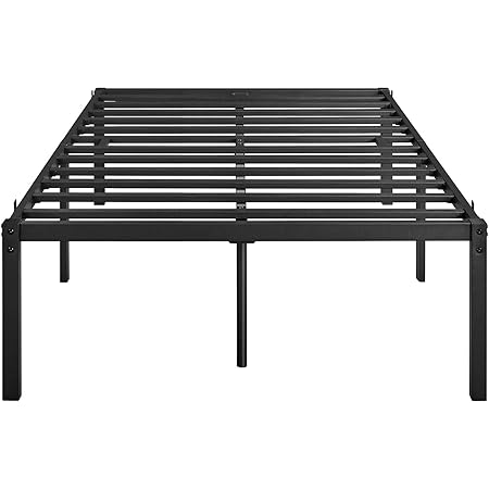 Amazon.com: Wulanos Full Size Bed Frame 18 inch Tall, 3500lbs Heavy ...