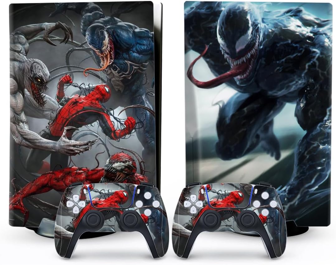 Amazon.com: The Console Wrap Compatible with PS5 Console Skin and ...