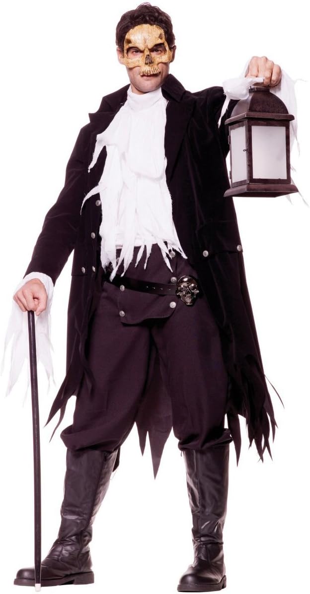 Amazon.com: Underwraps Costumes Men's Gate Keeper, Black/White, One ...