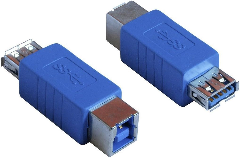 Amazon.com: HTTX USB 3.0 Adapter - Type A Female to Type B Female ...