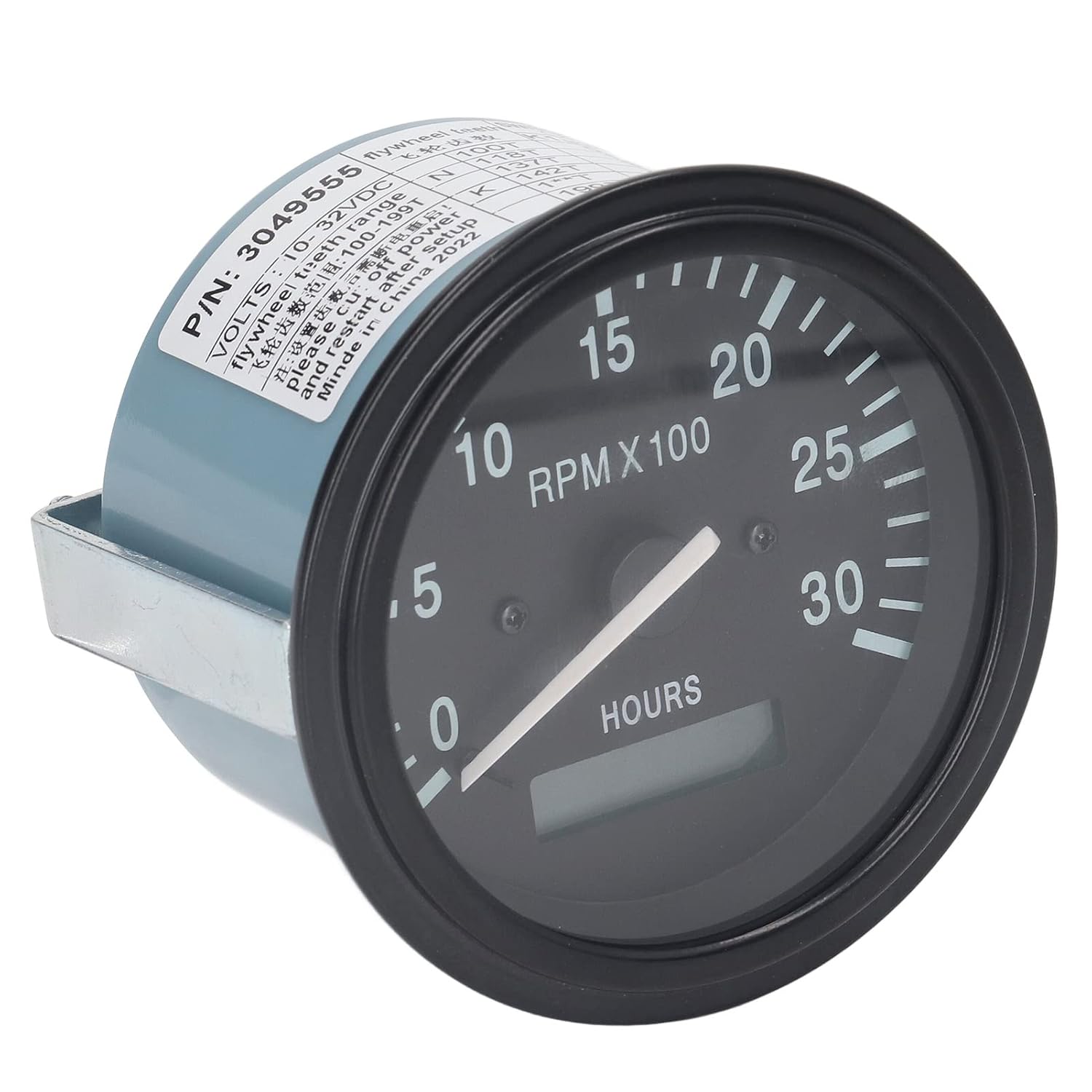 Tacómetro, Medidor de Tacómetro 0 a 3000 RMP Fácil Instalación Larga ...