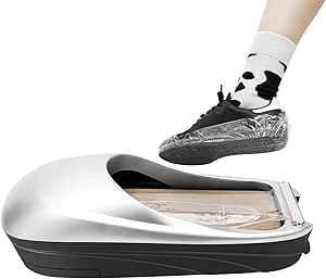 Automatic Shoe Covers Dispenser, Shoe Wrapping Machine, Portable ...