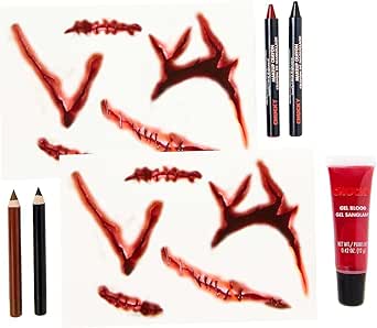 Amazon.com: Spirit Halloween Chucky Makeup Kit, Officially Licensed ...