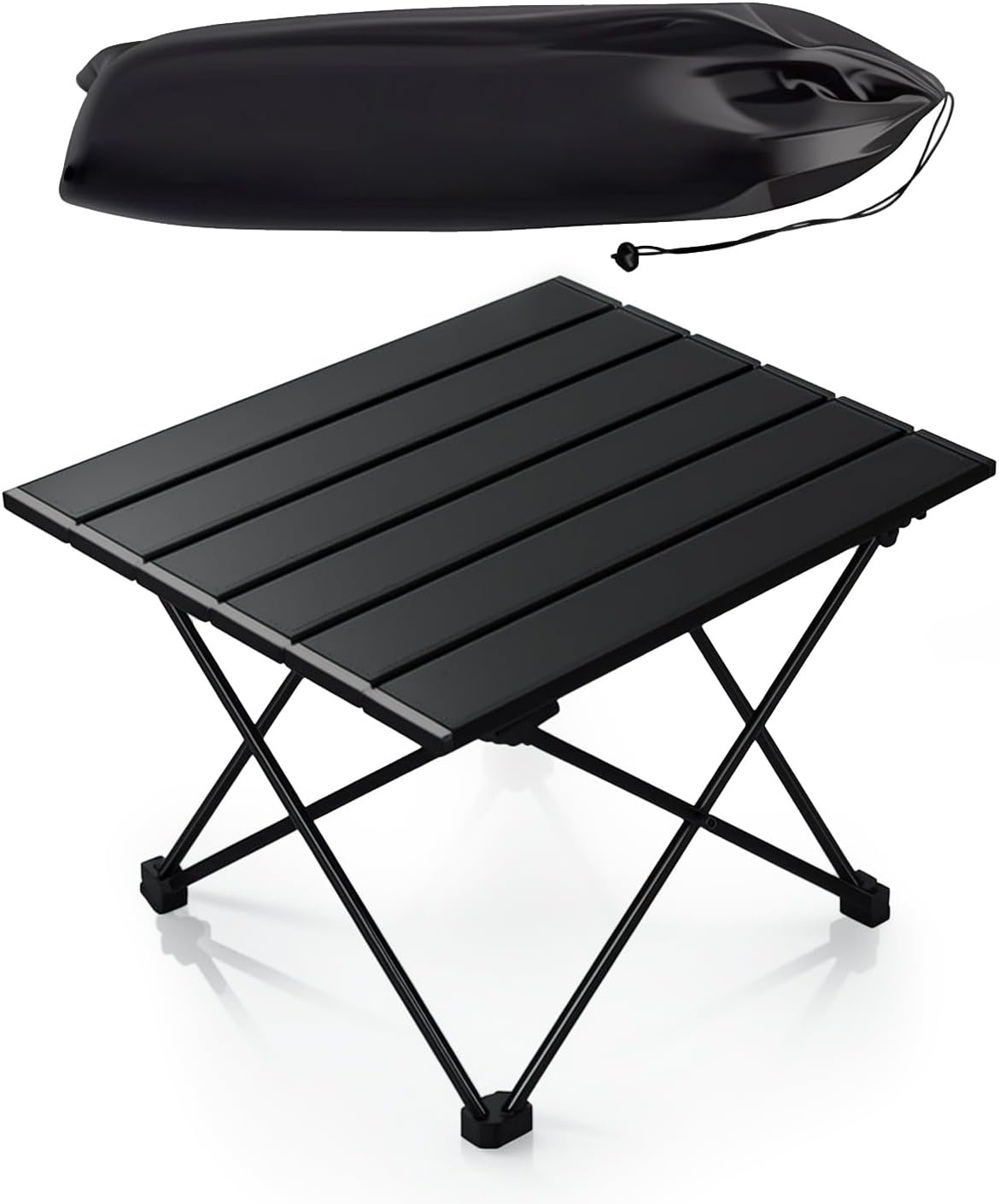 Lorrtta Folding Camping Table, Light Outdoor Portable Camping Table ...