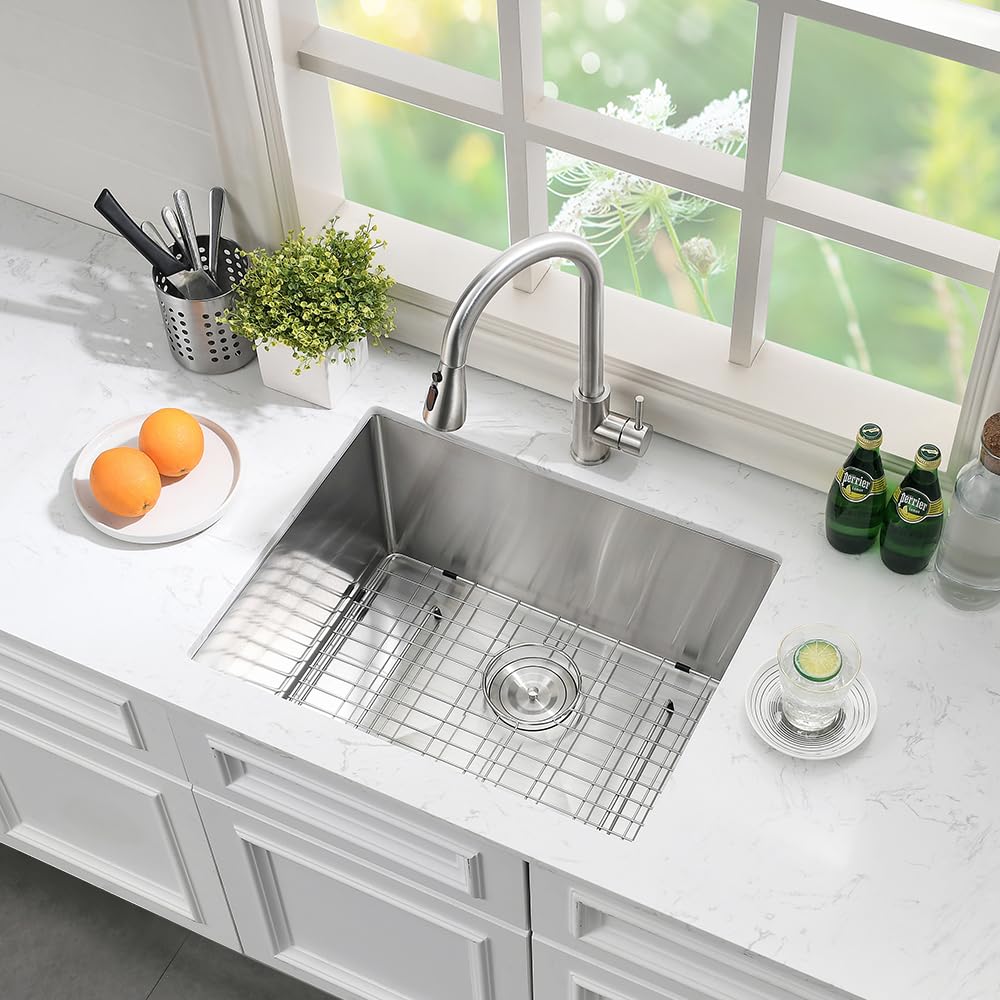 Snapklik.com : Stainless Steel Laundry Sink Undermount- 21x18x12 ...