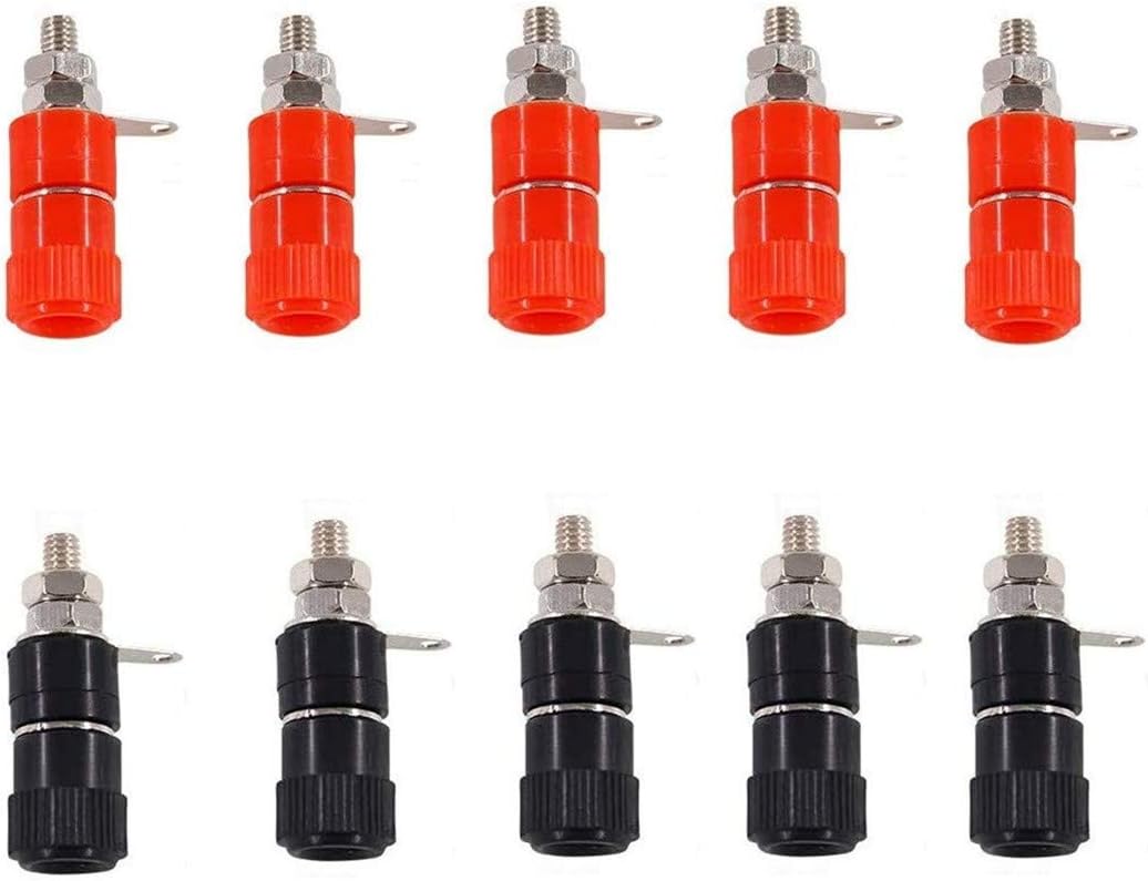 Amazon.com: WMYCONGCONG 40 PCS 4mm Banana Plug Socket Binding Post ...