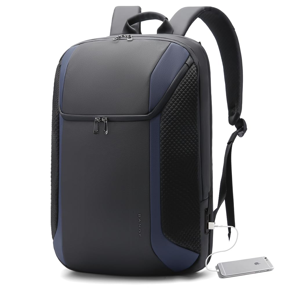 Amazon.com: BANGE Smart Business Laptop Backpack Waterproof can fit 15. ...