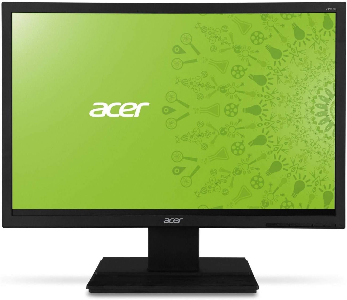 Amazon.com: acer UM.XV6AA.A01 V196HQLAb Black 18.5" 5ms Widescreen LED ...