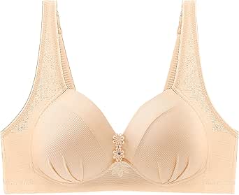 Women's Seamless Wireless Push Up Bras with Support and Lift No ...