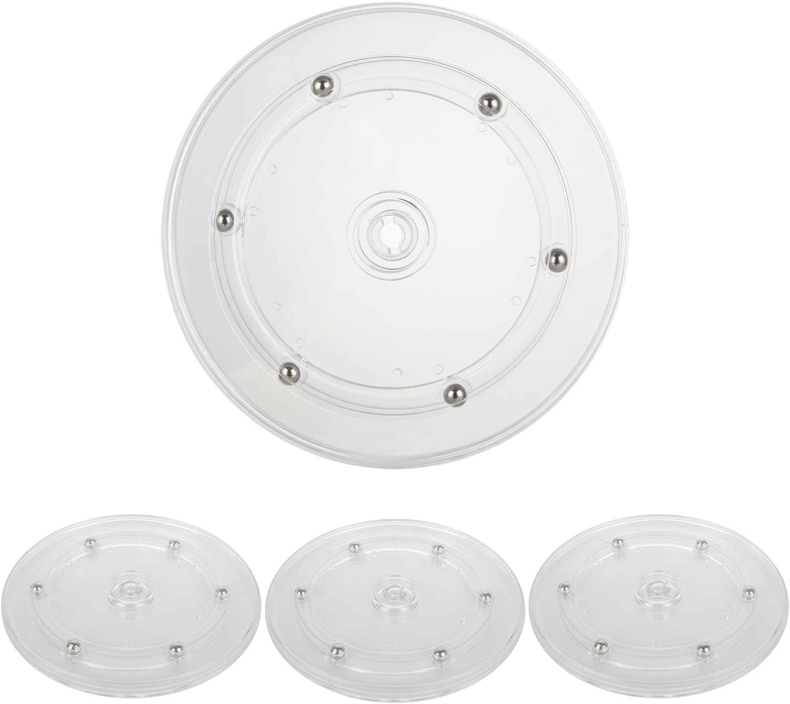 Amazon.com - WOPPLXY 4Pcs 6 Inch Lazy Susan Turntable Acrylic Ball ...