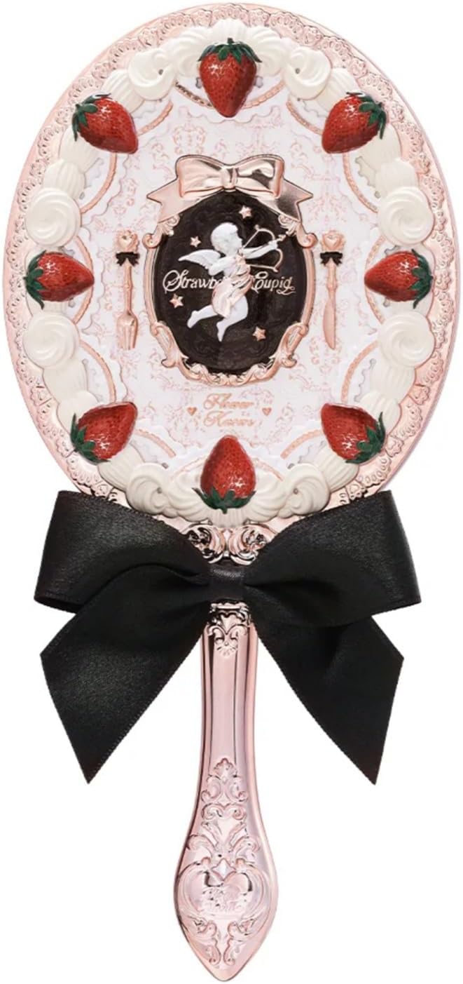 Flower Knows Hand Mirror,Portable Vintage,Durable Metal,Cute ...