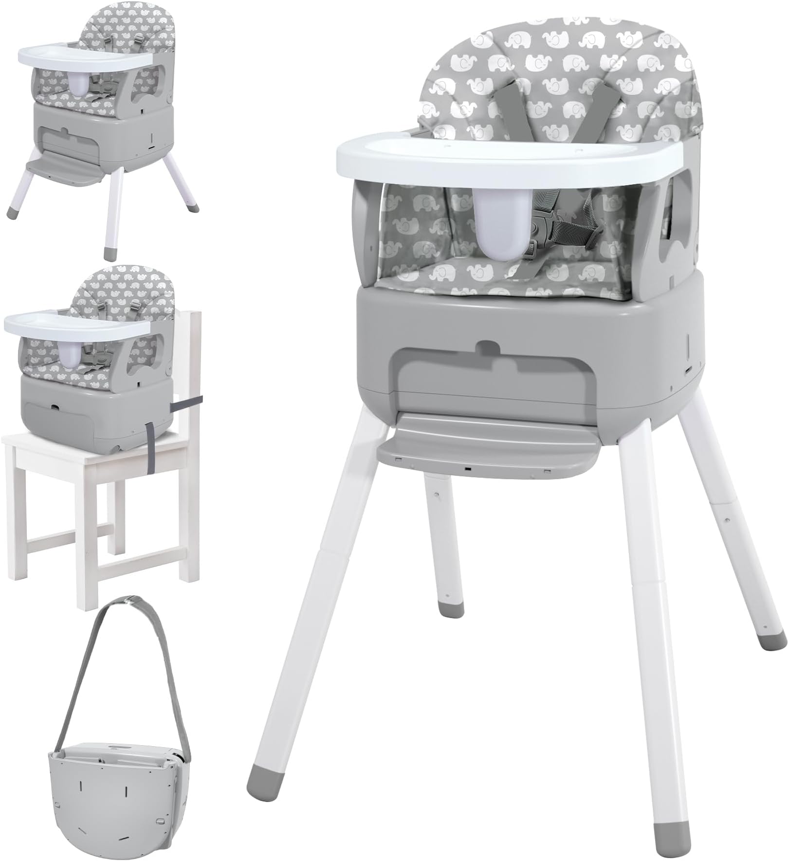 Amazon.com : Ingenuity SmartClean Trio Elite 3-in-1 Convertible Baby ...