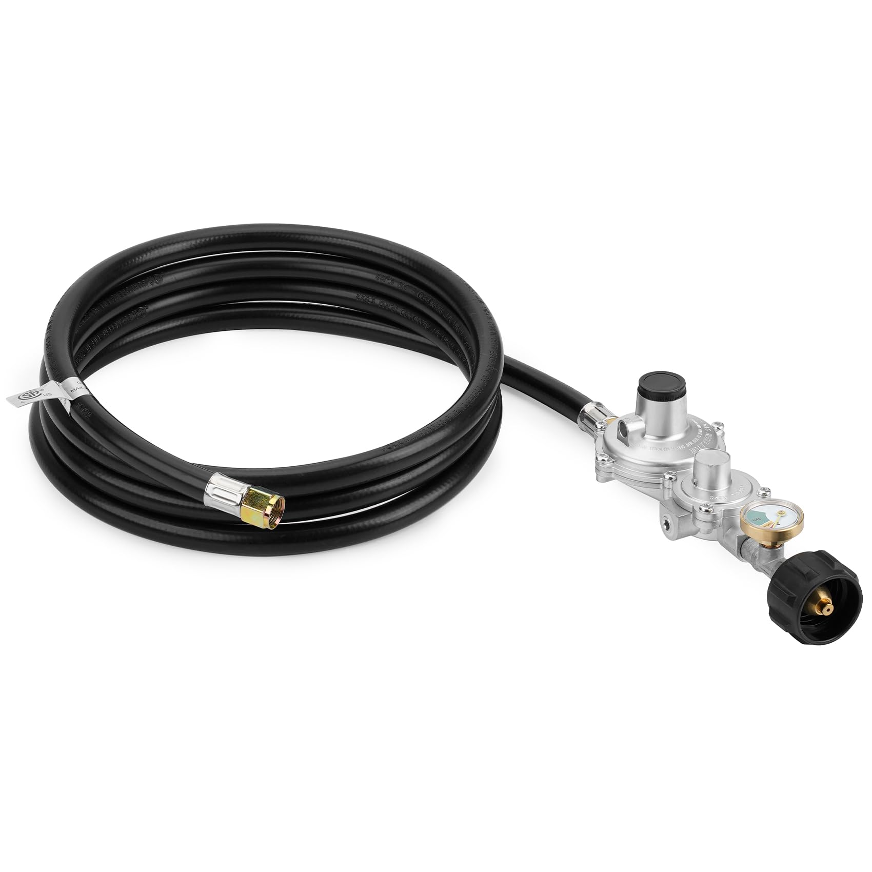Amazon.com : Stanbroil Horizontal Two Stage Propane Regulator with 10ft ...