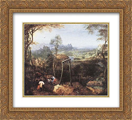 Amazon.com: Magpie On The Gallow 22x20 Gold Ornate Frame and Double ...