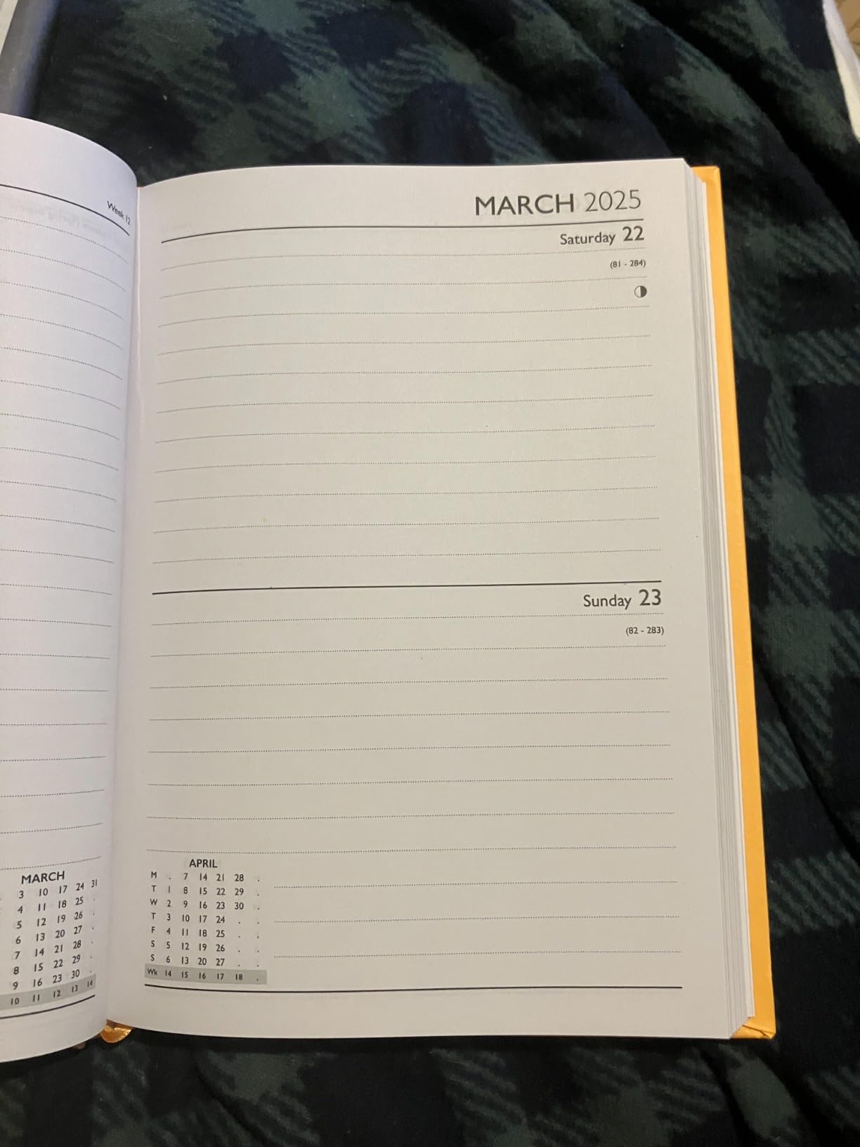 2025 Diary A4/A5/A6 Pastel Colour Fashion Diary Week to View, Day A ...