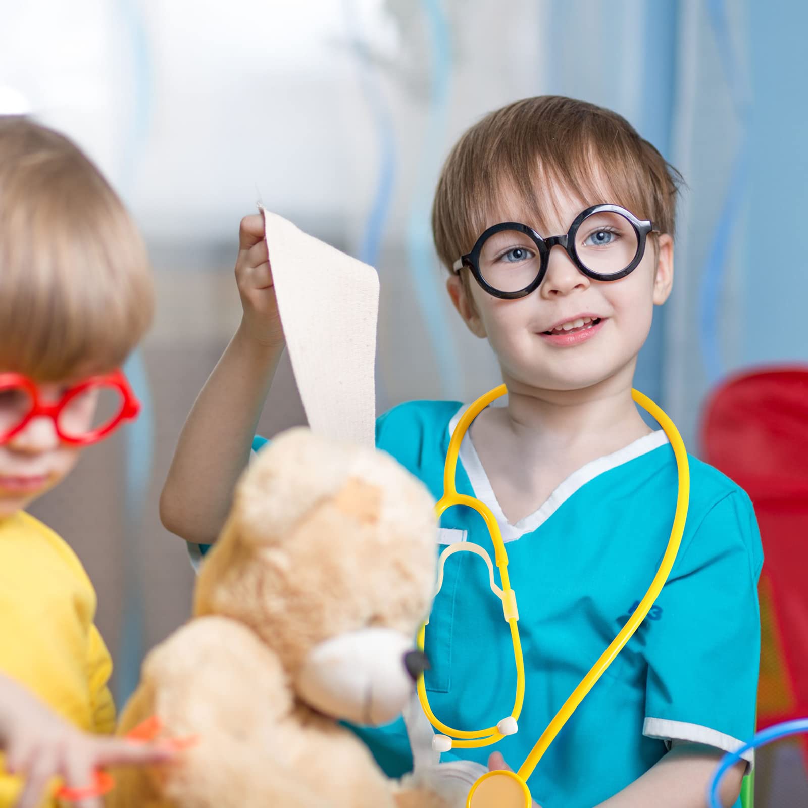 Snapklik.com : Hanaive 30 Pack Kids Stethoscope Toy Disposable ...